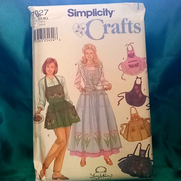 Simplicity | Other | Vintage Simplicity Apron Pattern | Poshmark